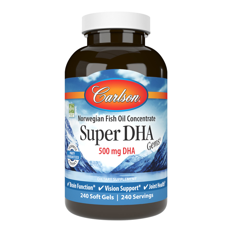 Super DHA Gems 240 Soft Gels